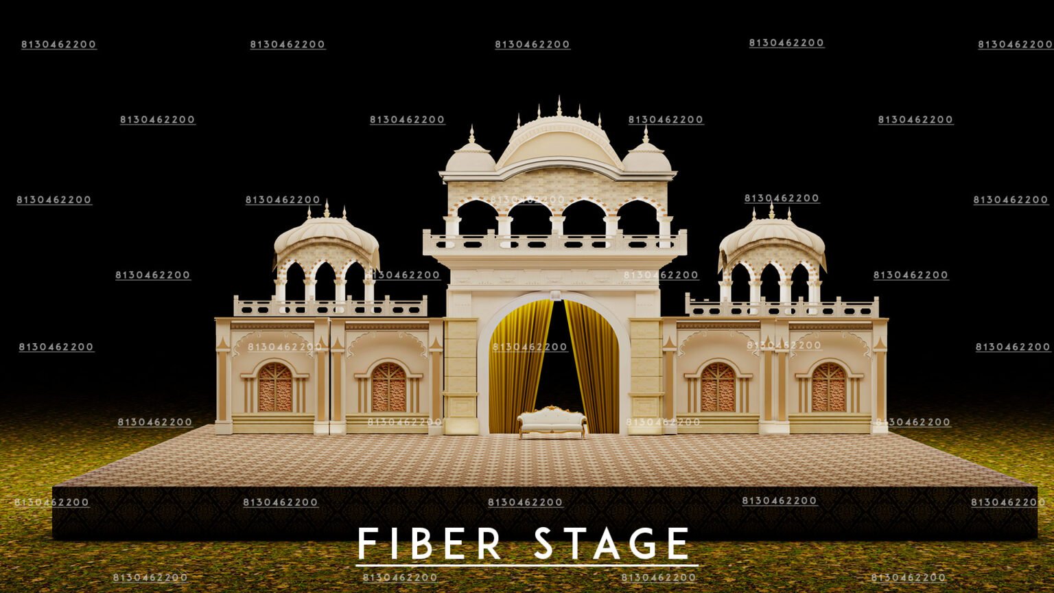 Architectural Layout - The Royal Kraft - Wedding Fiber Decor Company